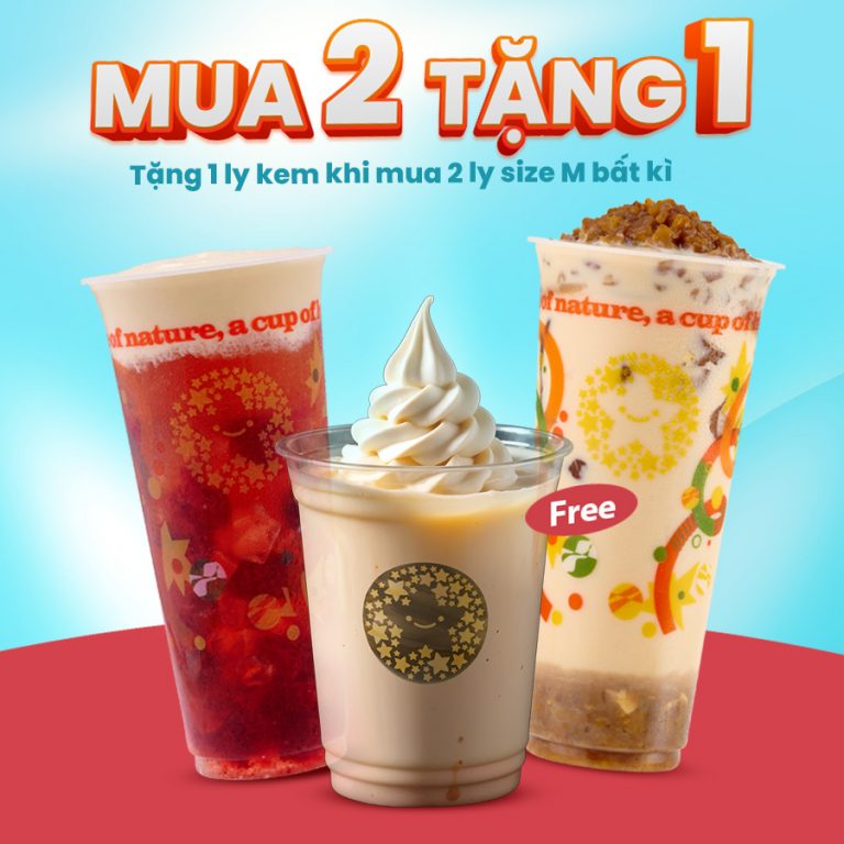 [KHUYẾN MÃI] Uống tà tưa được tặng kem miễn phí ngon điêngggg